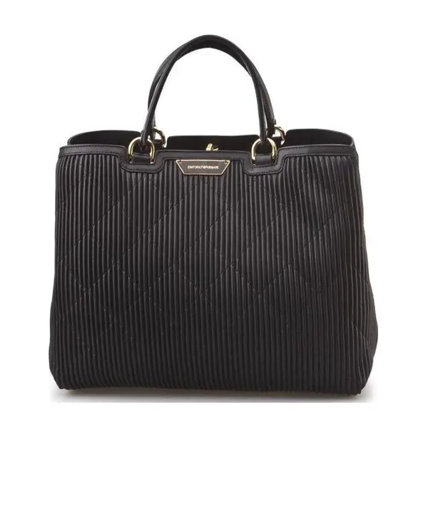 Emporio Armani Quilted Logo Handbag
