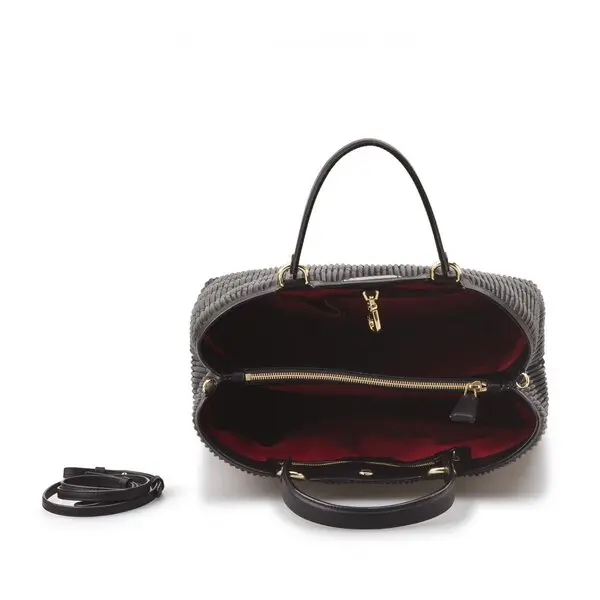 Emporio Armani Quilted Logo Handbag
