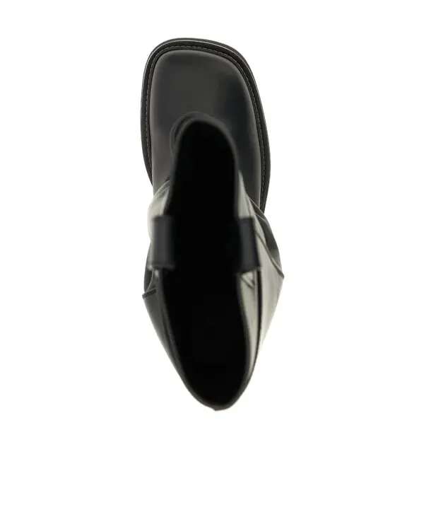 Attico Knee-high Boots - Black