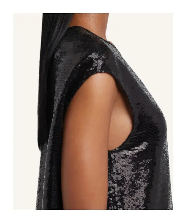 COURREGES Sequined Embellished Maxi Dress