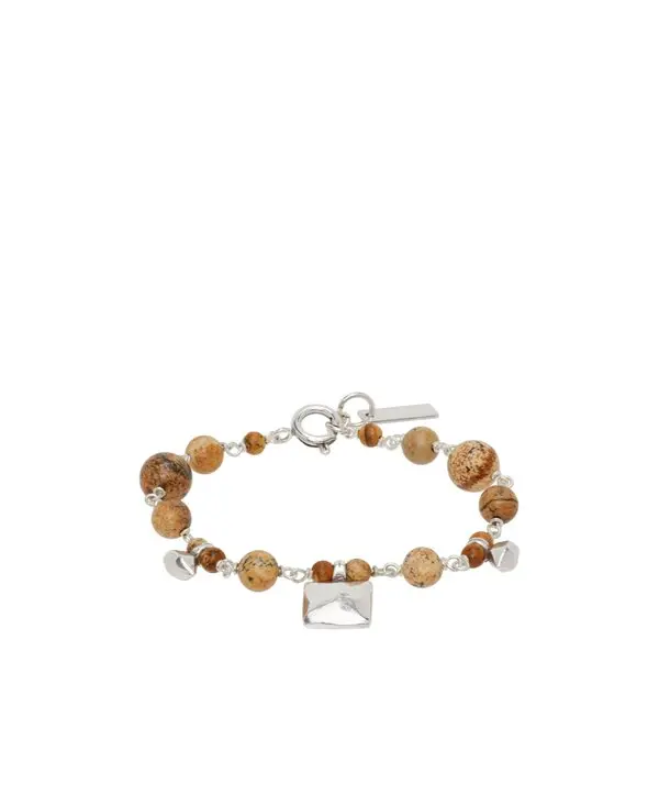 Isabel Marant Étoile Stone Bead Detail Bracelet - Yellow