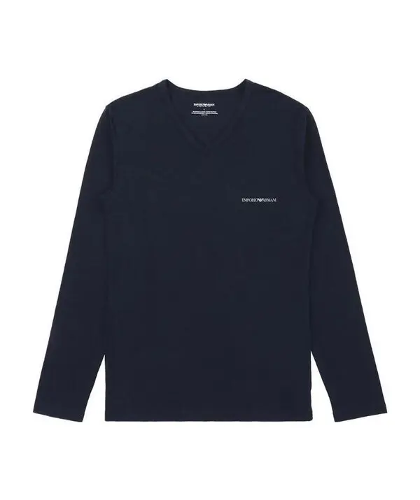 Emporio Armani V-neck Long-sleeved T-shirt