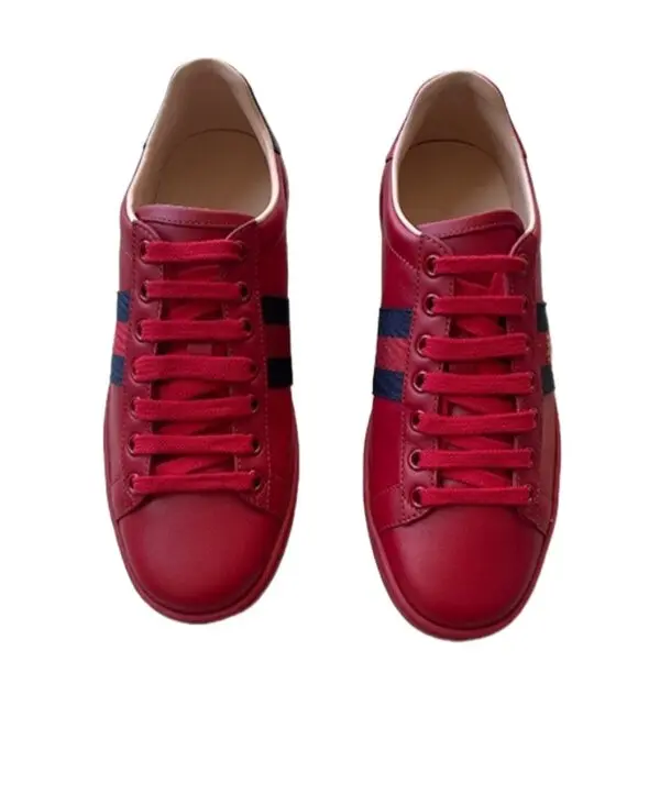 Gucci Embroidered Bee Low-top Sneakers