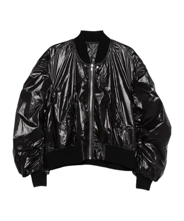 Rick Owens Long Sleeve Zipped Bomber Jacket