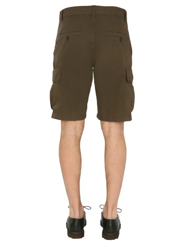 Aspesi Cargo Bermuda Shorts - Brown