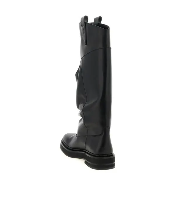 Attico Robin Passeggiata Combat Boots - Black