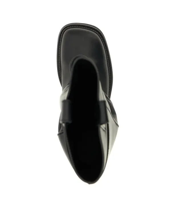 Attico Robin Passeggiata Combat Boots - Black