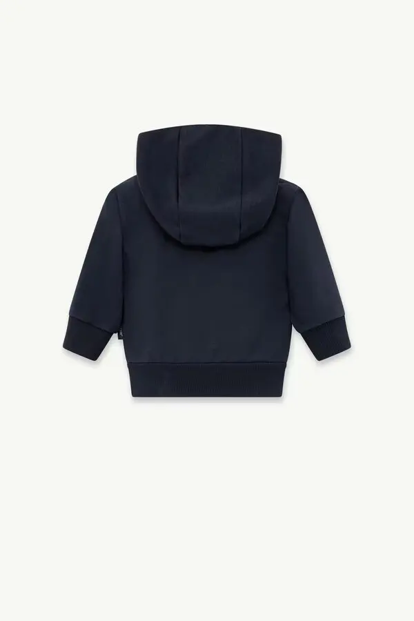 Moncler Tricolor Logo Zip-up Hoodie