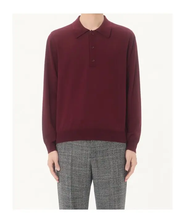 Valentino Garavani Vlogo Long-sleeve Polo Shirt