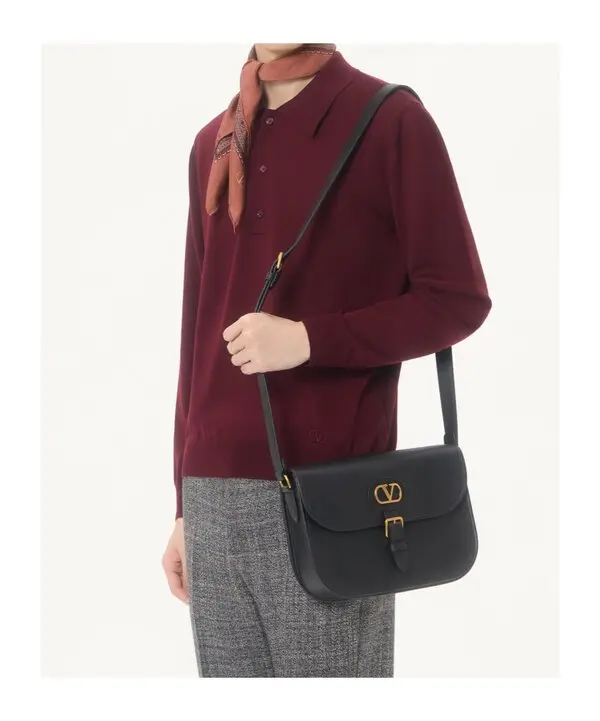 Valentino Garavani Vlogo Long-sleeve Polo Shirt