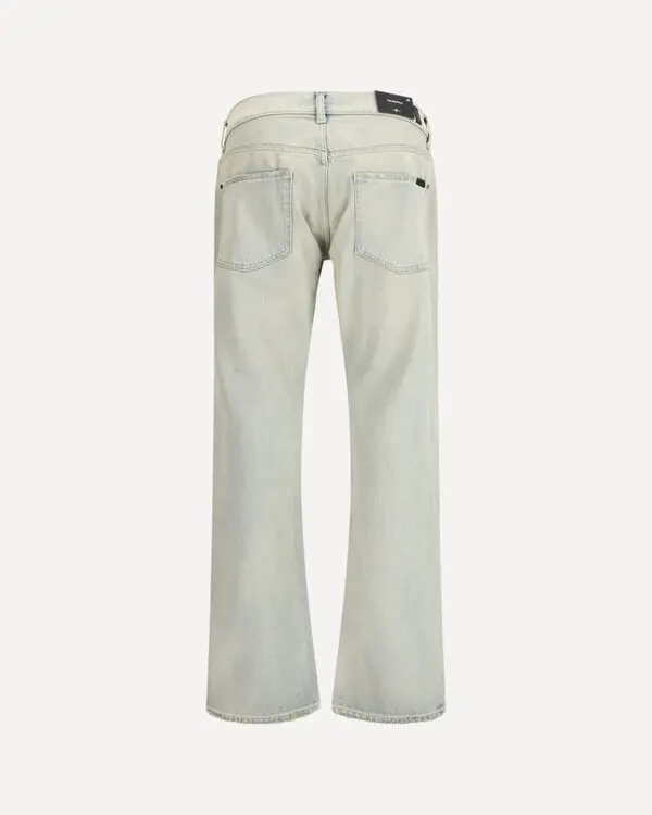 7 For All Mankind Mid-rise Bootcut Jeans - White