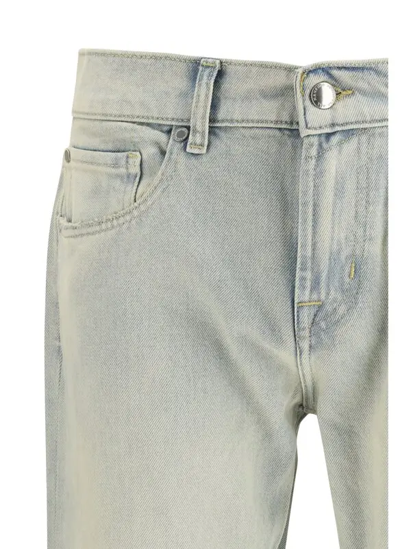 7 For All Mankind Mid-rise Bootcut Jeans - White