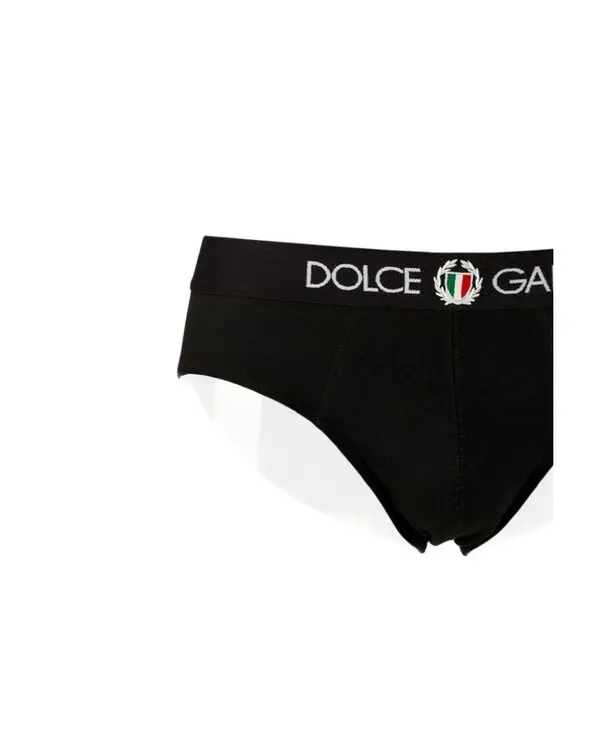Dolce & Gabbana Logo Detail Panties - Black