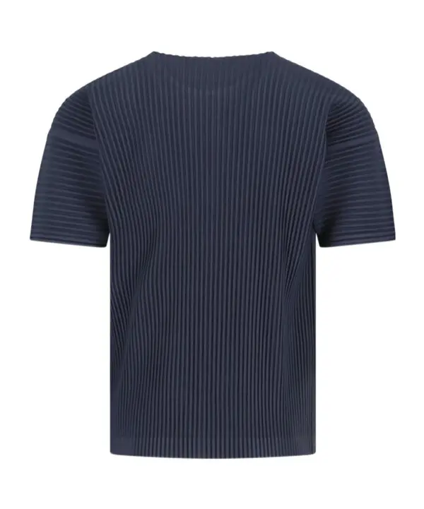 Issey Miyake Homme Plissé Pleated T-shirt - Black