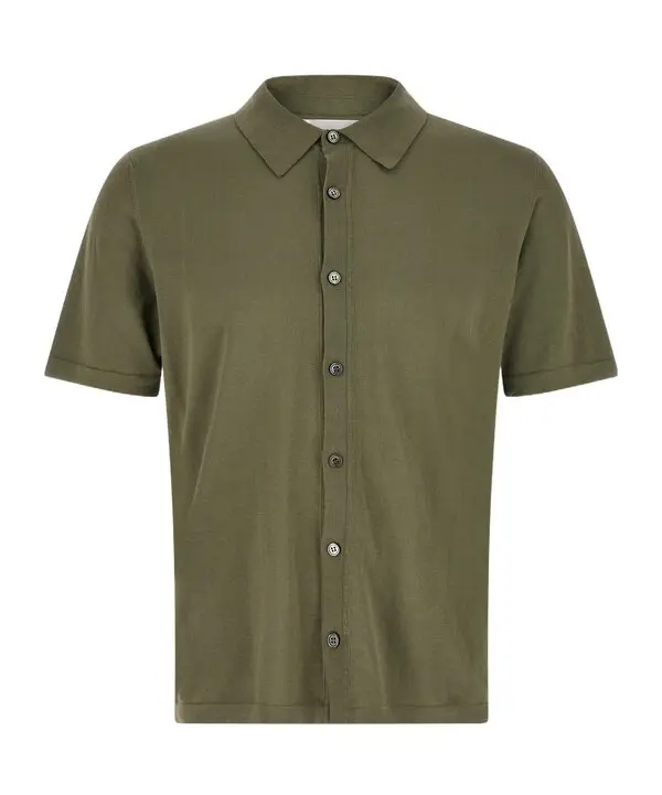 ROBERTO COLLINA Short-sleeved Shirt - Green