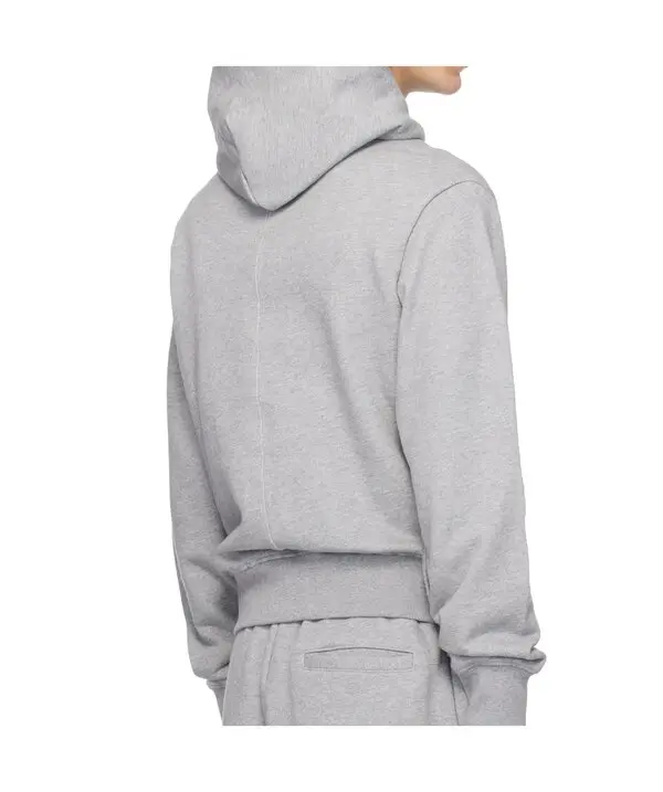 ENTIRE STUDIOS Drawstring Kangaroo-pocket Hoodie - Grey