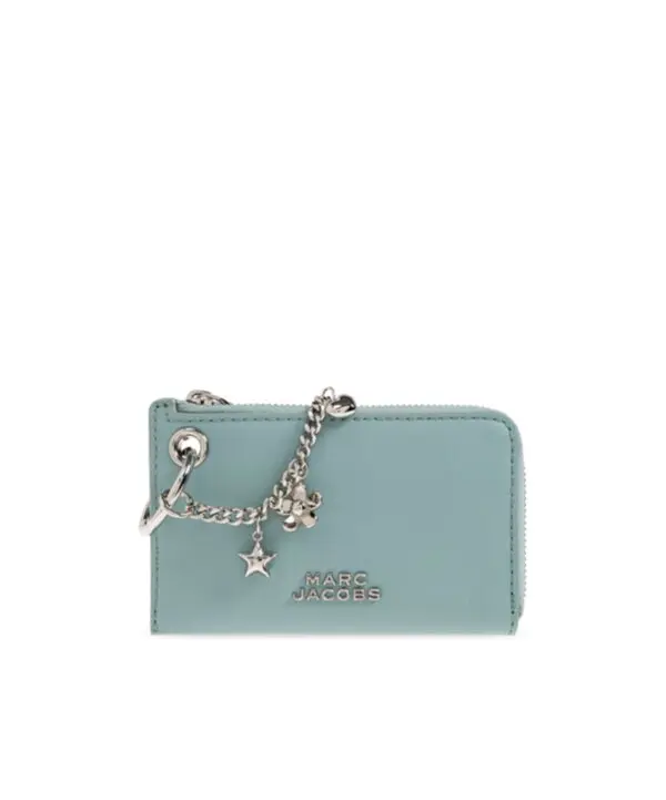 Marc Jacobs Logo Card Holder - Green