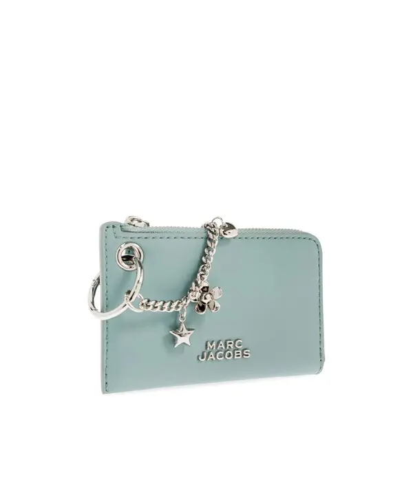Marc Jacobs Logo Card Holder - Green