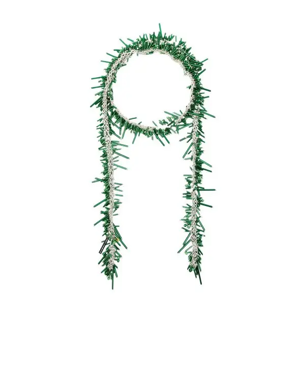 Dries Van Noten Beaded Necklace - Green