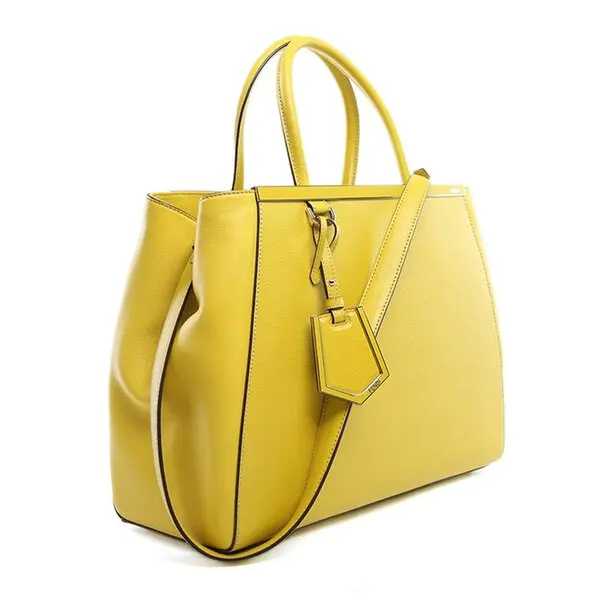 Fendi Top Handle Handbag - Yellow