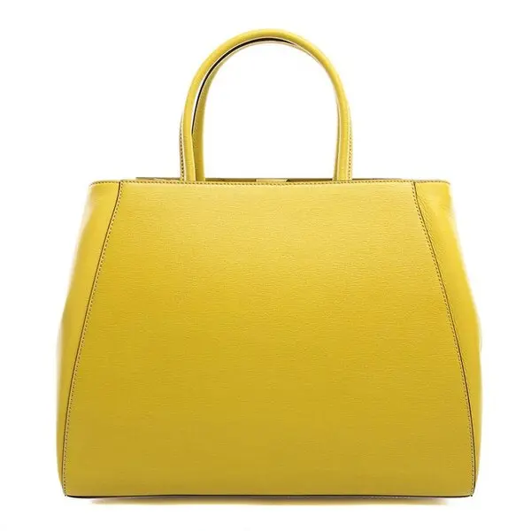 Fendi Top Handle Handbag - Yellow