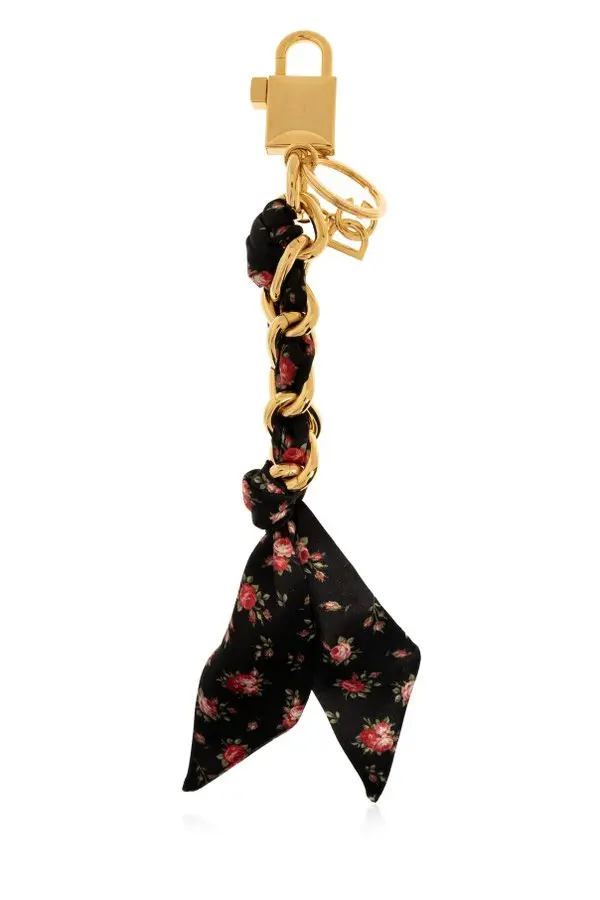 Dolce & Gabbana Dolce Gabbana Charm Detailed Keychain