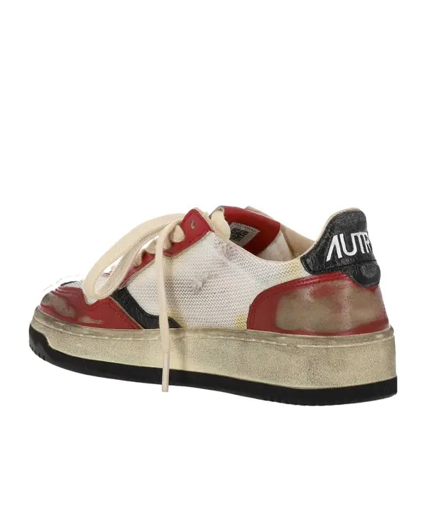 AUTRY Distressed Low-top Sneakers