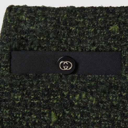 Gucci Bouclé Mini Skirt