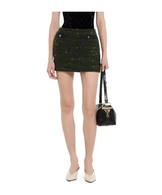 Gucci Bouclé Mini Skirt