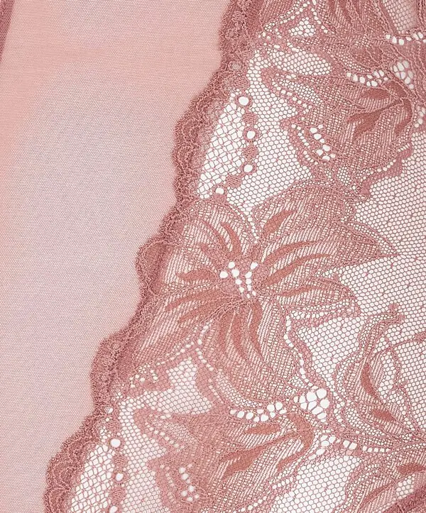 Patrizia Pepe Lace Cut-out Bodysuit - Pink