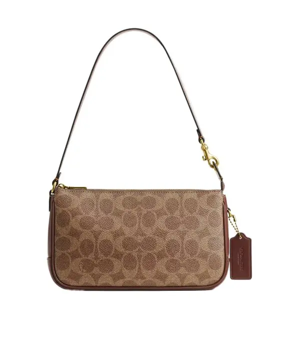 COACH Plaza Shoulder Bag - Brown