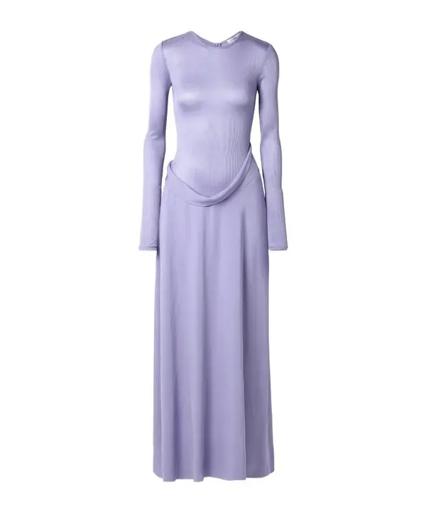 Christopher Esber Cowl Neck Maxi Dress