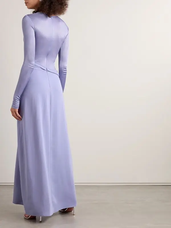 Christopher Esber Cowl Neck Maxi Dress