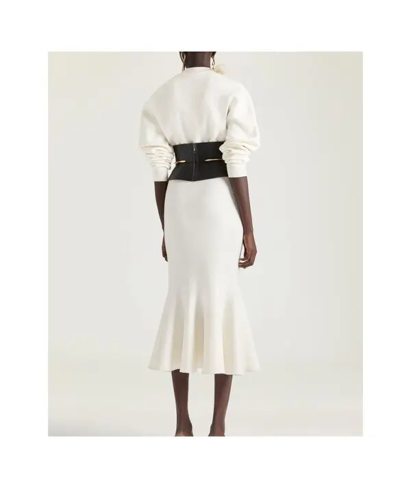 Givenchy Bow Detail Knitted Midi Dress