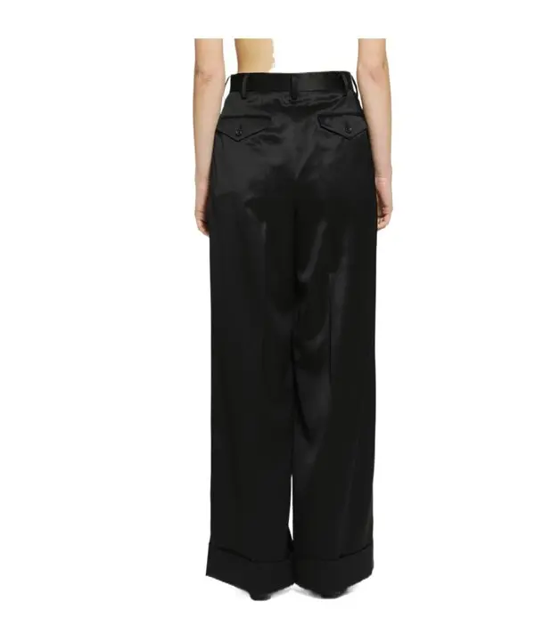 Junya Watanabe High-waisted Wide-leg Trousers