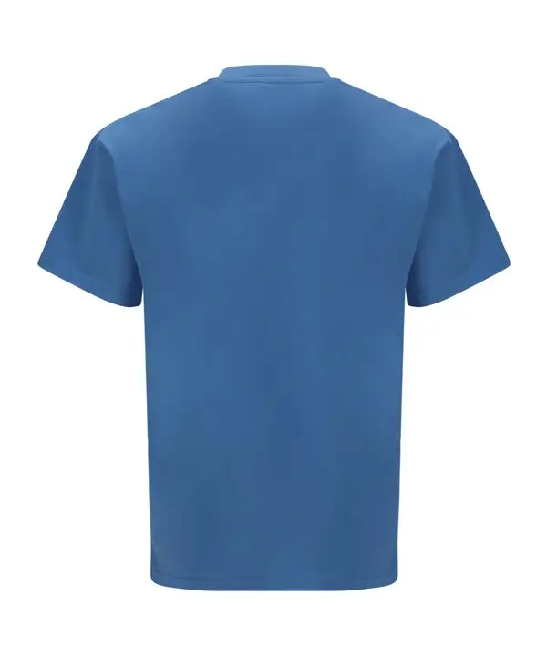 Givenchy Logo Patch Crewneck T-shirt - Blue