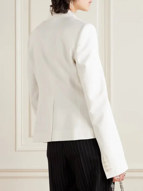 Stella McCartney Double-breasted Wool Blazer