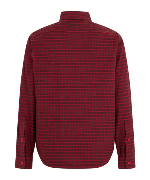 Balenciaga Checkered Long-sleeve Shirt