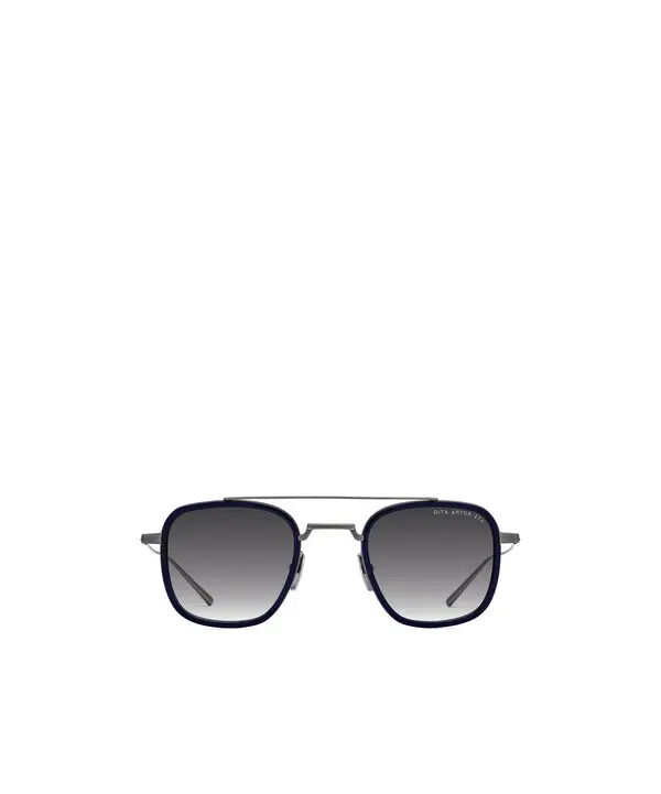 Dita Artoa.27x Sunglasses - Ancient Silver-navy Blue