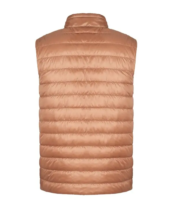 Herno Zip-up Quilted Reversible Gilet - Pink