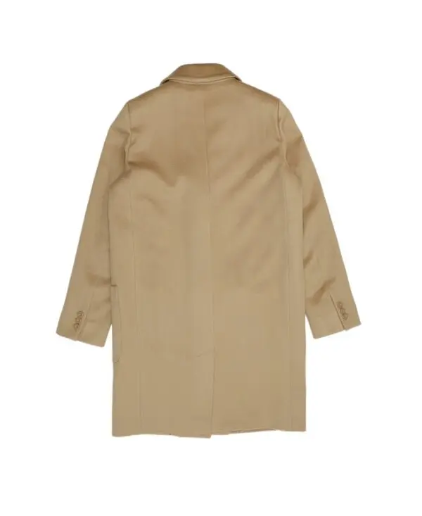 Max Mara Single-breasted Mid-length Coat - Nude