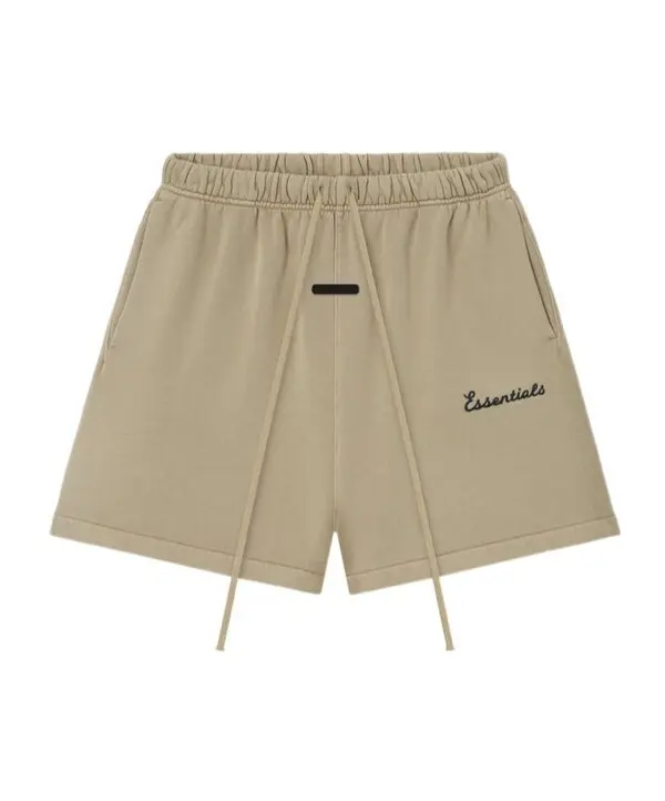 Fear Of God Logo Drawstring Shorts - Nude