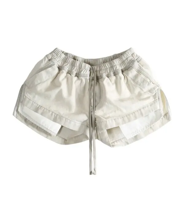 Rick Owens Fog Drawstring Shorts - White