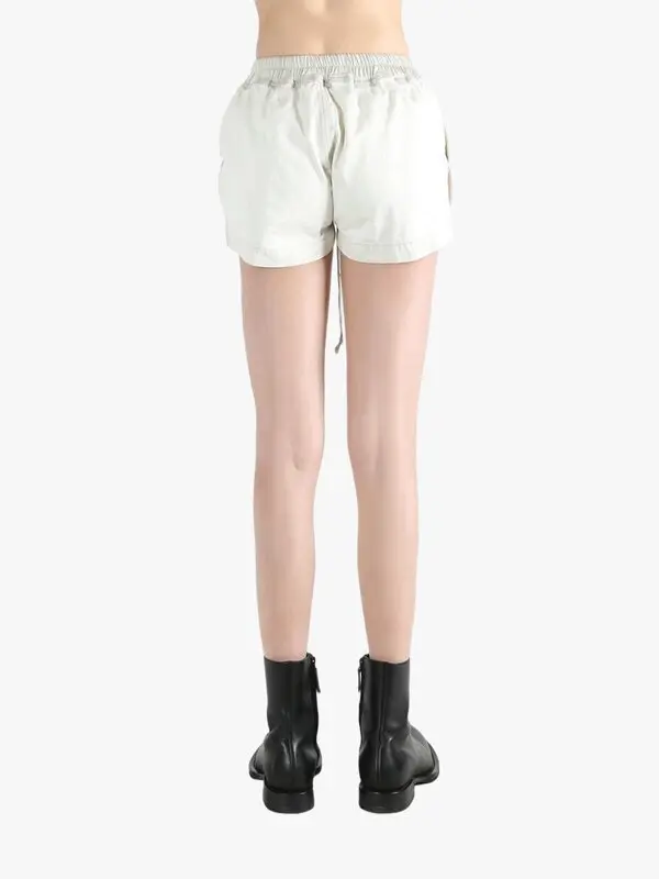 Rick Owens Fog Drawstring Shorts - White