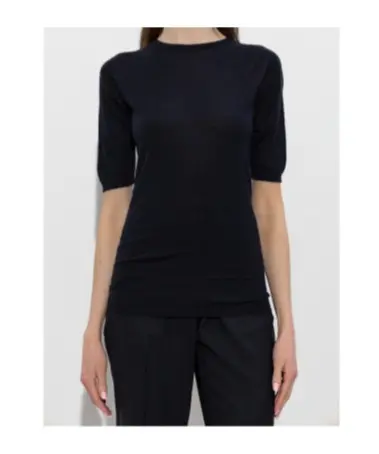 Fabiana Filippi Short-sleeved Crewneck Top