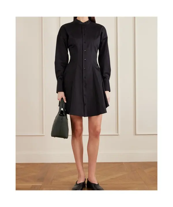Proenza Schouler Button Mini Shirt Dress