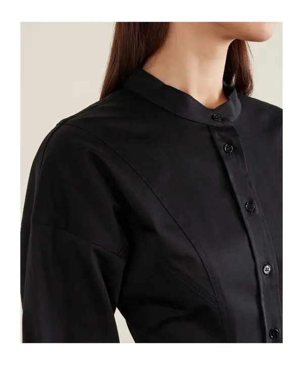 Proenza Schouler Button Mini Shirt Dress