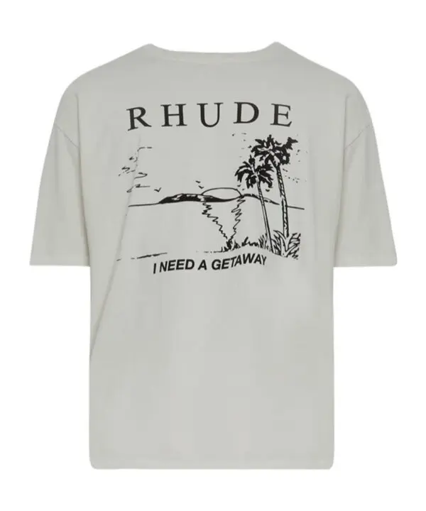 Rhude I Need A Getaway T-shirt - Gray
