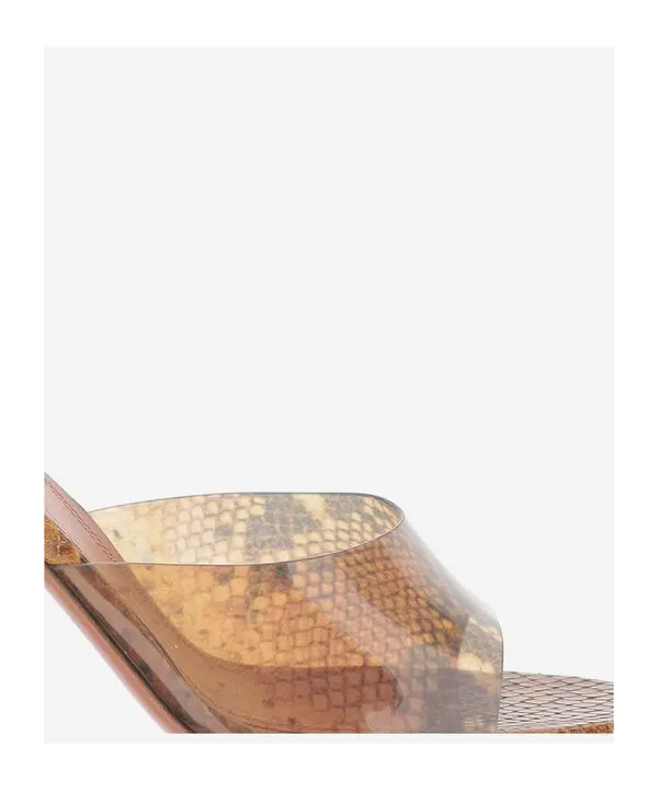 Amina Muaddi Open-toe High-heeled Sandals With Sculptural Heel