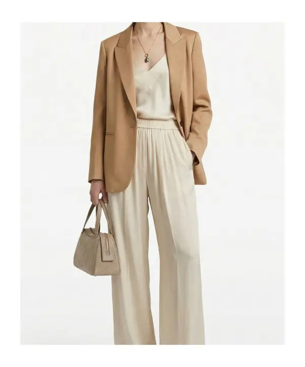 FORTE_FORTE Patch-pocket Blazer - Nude
